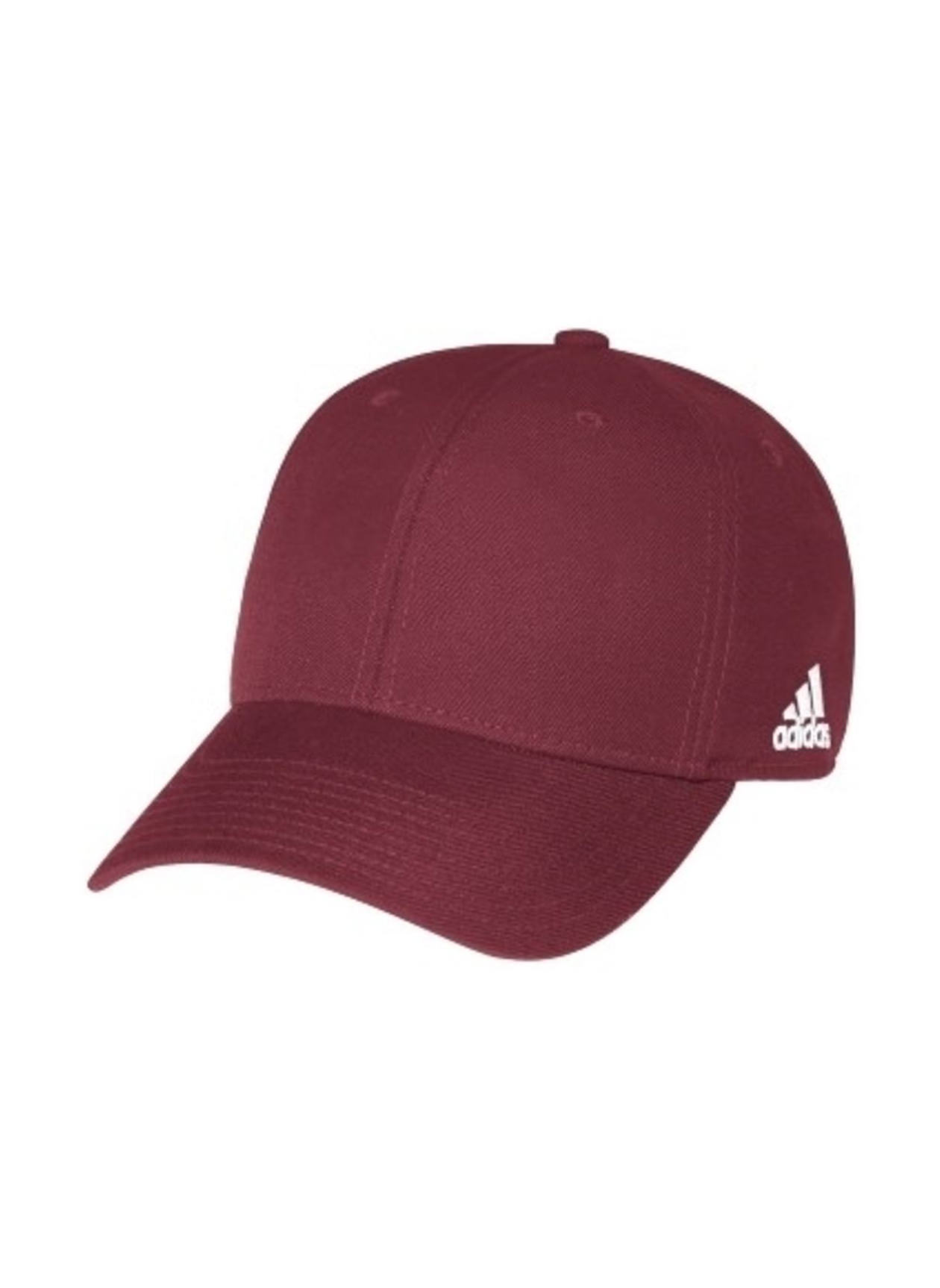 Adidas Structured Adjustable Hat Burgundy | Adidas