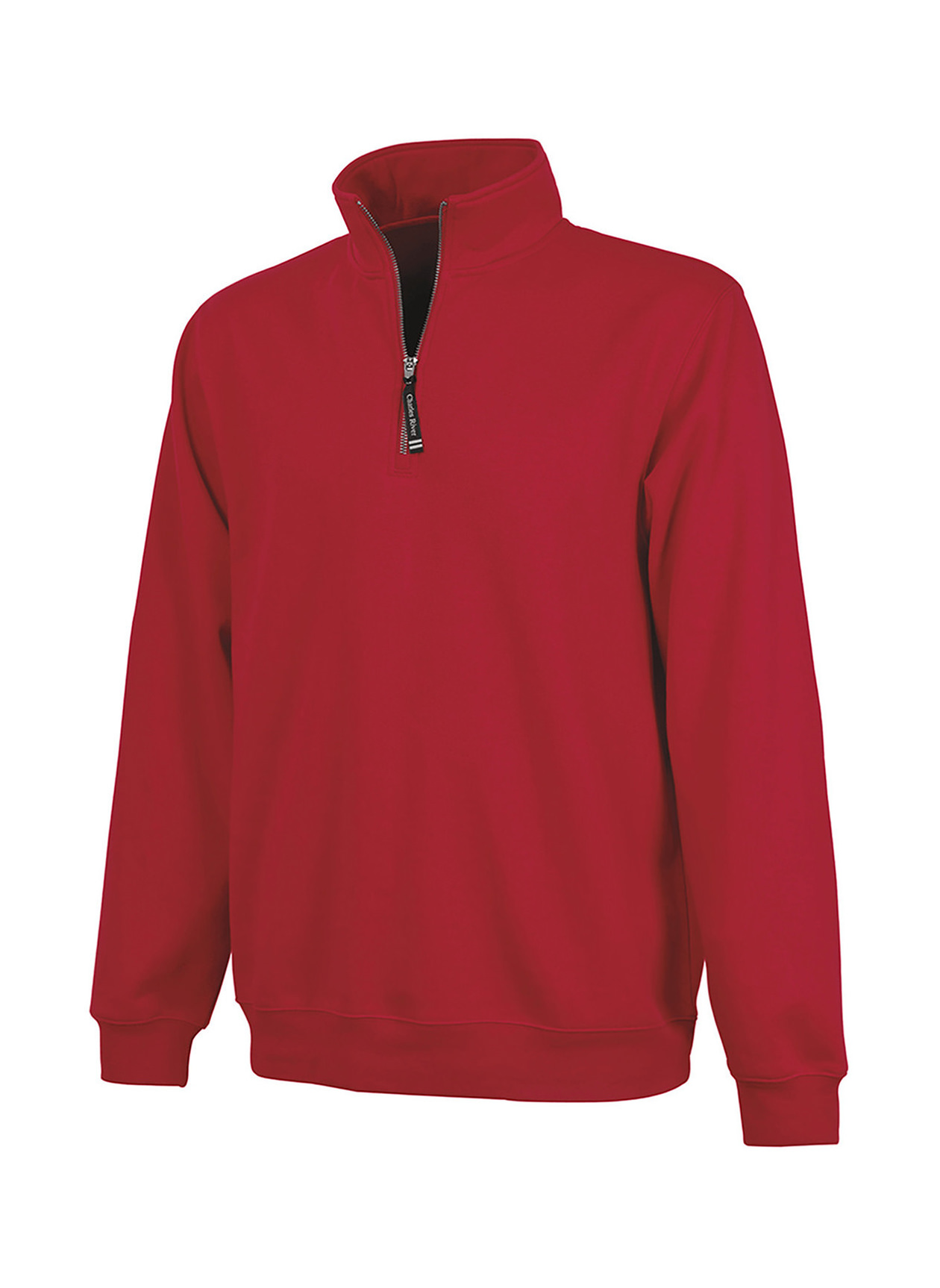 Charles River Men's Black Seaport Quarter Zip Charles River Men's Black Seaport Quarter Zip