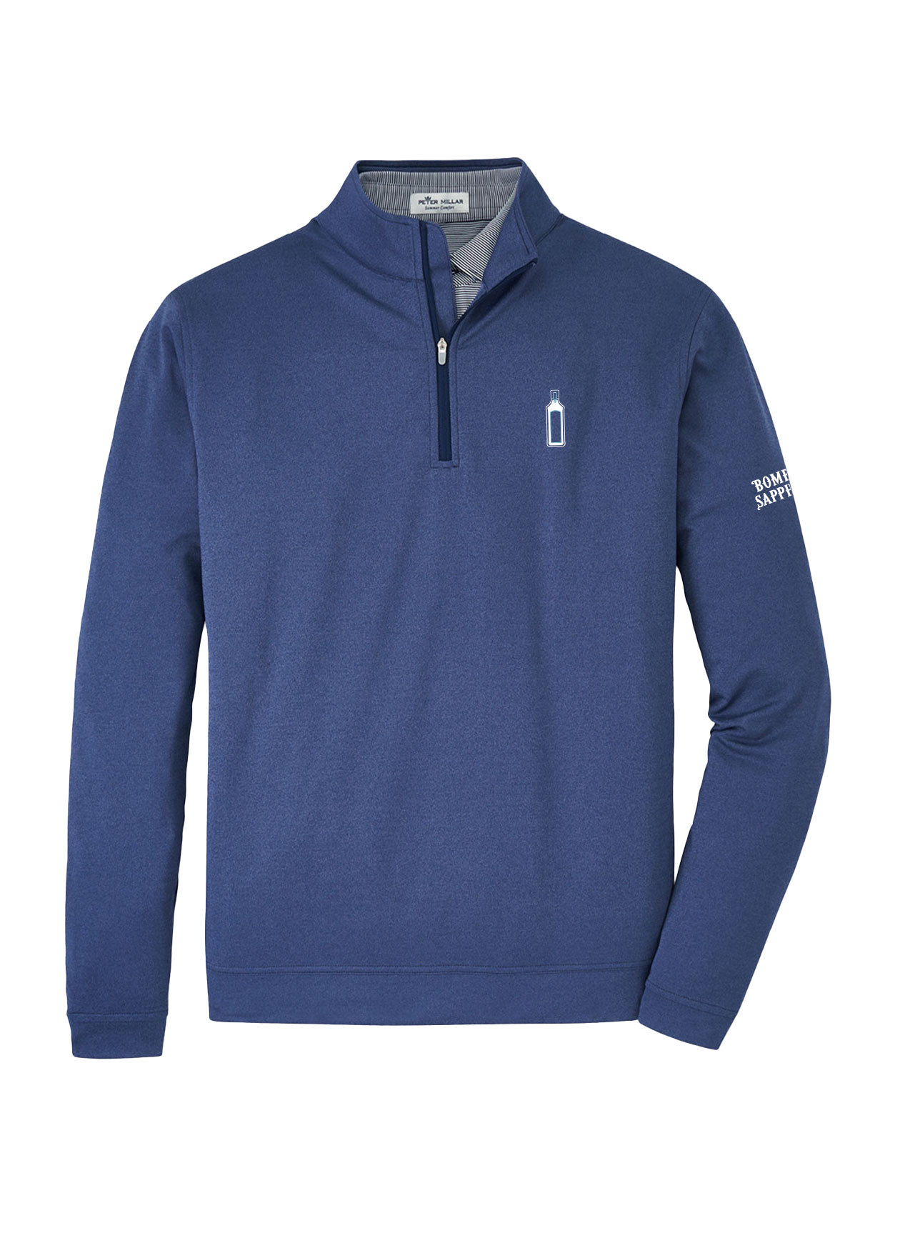Peter Millar Men's Perth Performance Melange Quarter-Zip