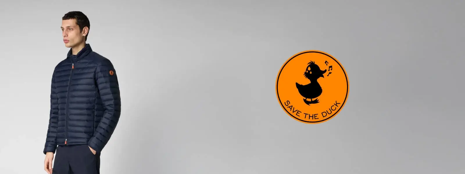 Shop sustainable Save the Duck jackets, custom vests, coats, and puffer jackets.