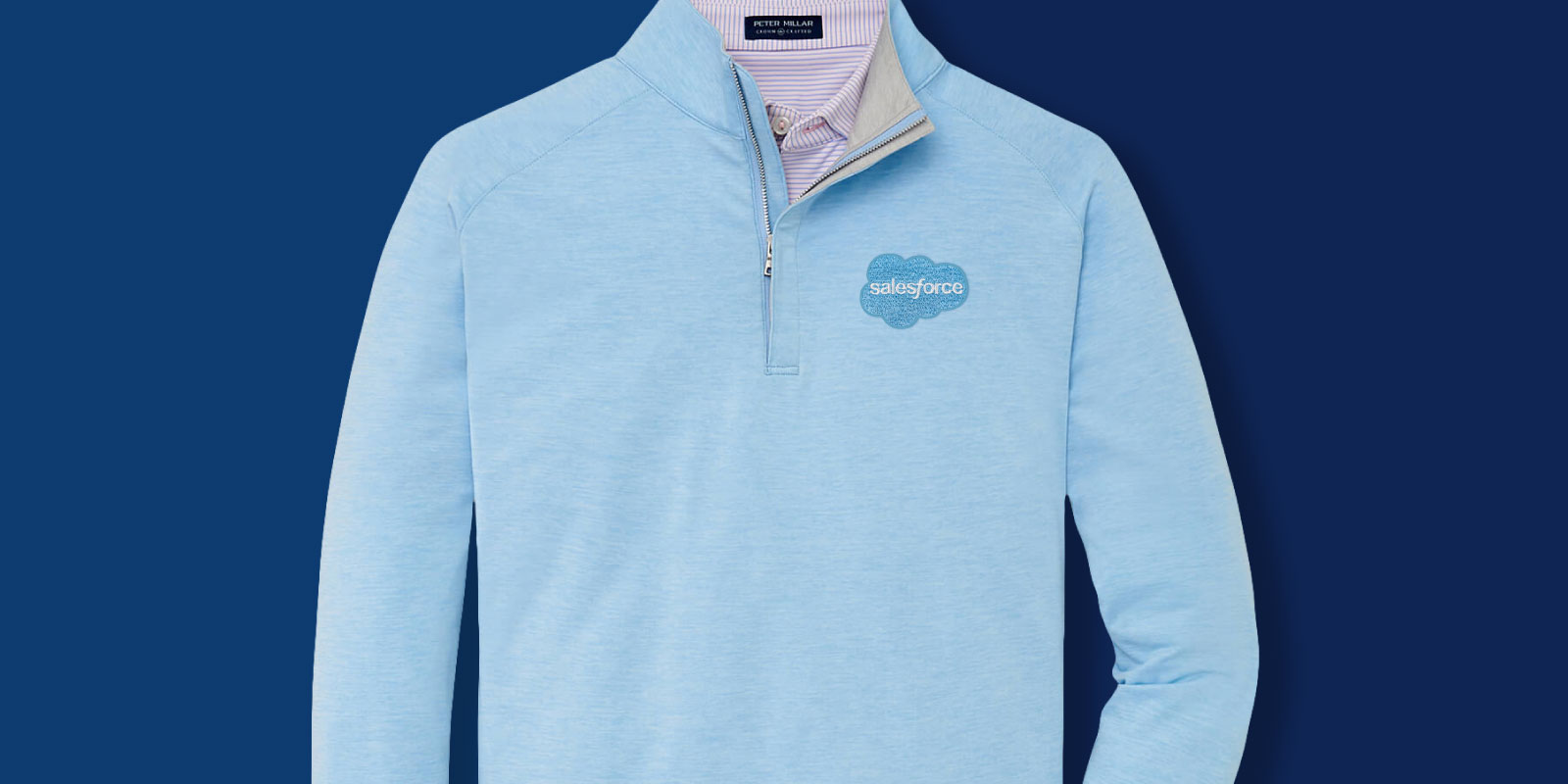 Mens Custom Quarter Zips | Custom Embroidery